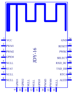 JDY-16 PWM iBeacon – ESP32 Arduino Projekte