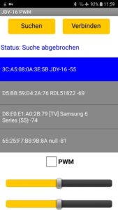 JDY-16 PWM iBeacon – ESP32 Arduino Projekte